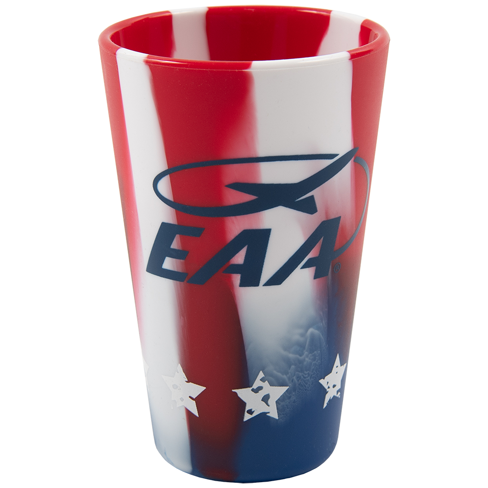 EAA Silipint Silicone Stars & Stripes Pint Glass, 16oz – Shop EAA Merchandise