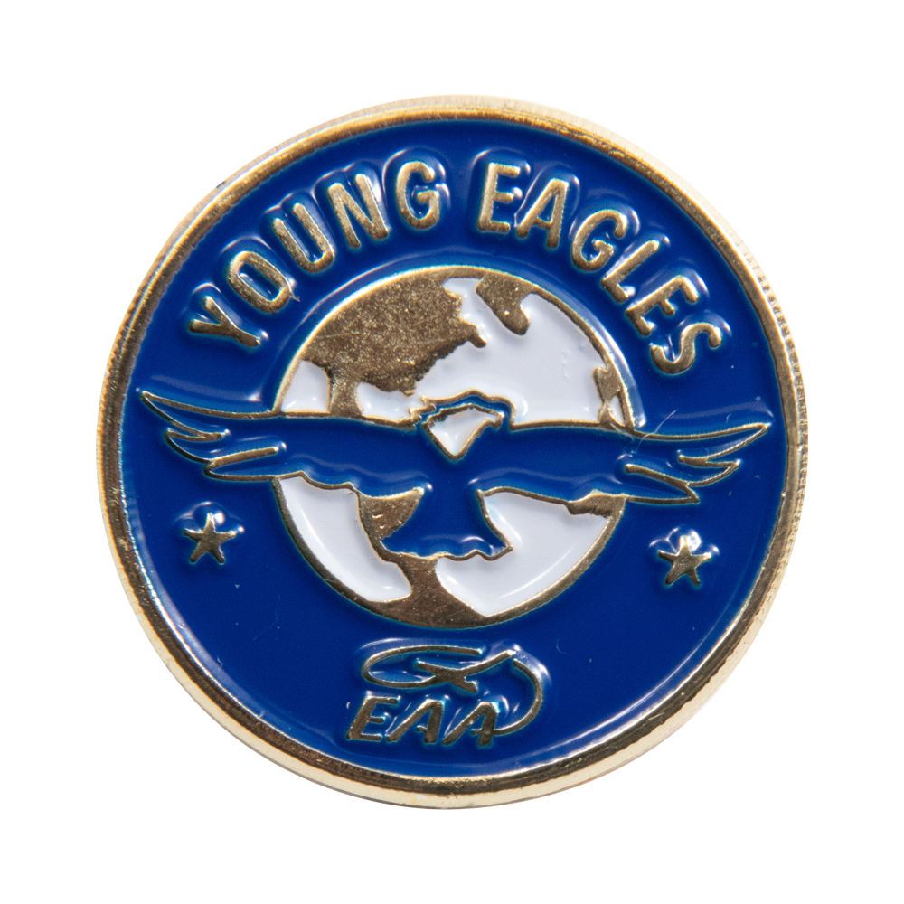 EAA Young Eagles Logo Pin – Shop EAA Merchandise