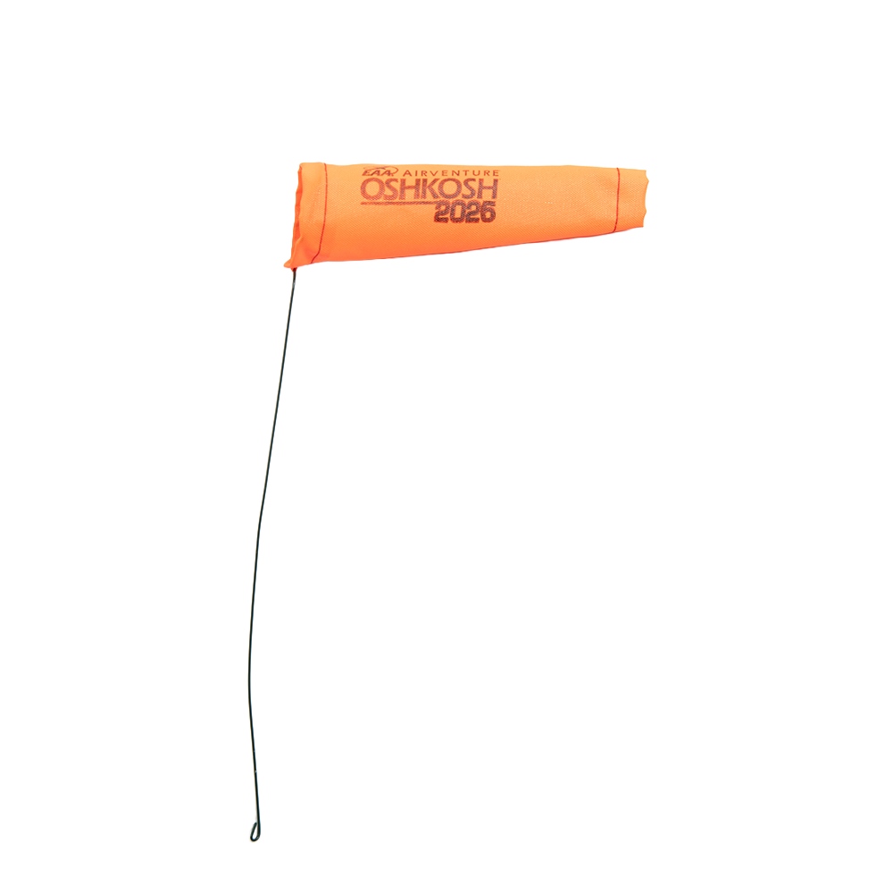 EAA AirVenture Oshkosh 2026 Mini Windsock – Shop EAA Merchandise