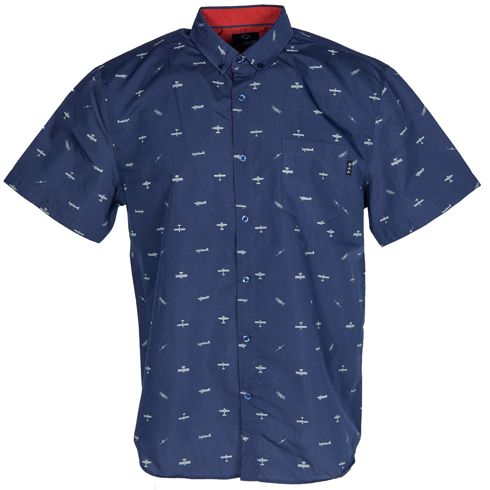 EAA Pattern Ops Museum Aircraft Button Shirt – Shop EAA Merchandise
