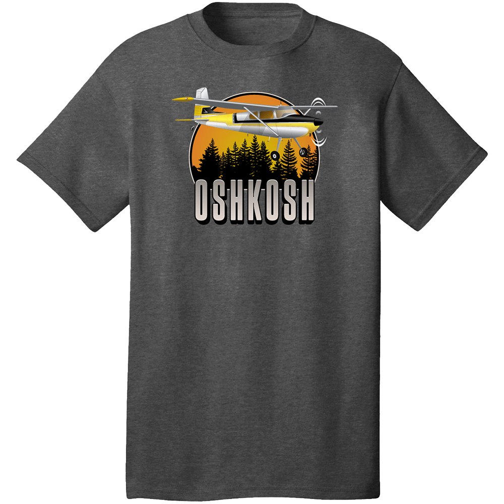 Vintage Aircraft Association Yellow Cessna 180 T-Shirt – Shop EAA ...