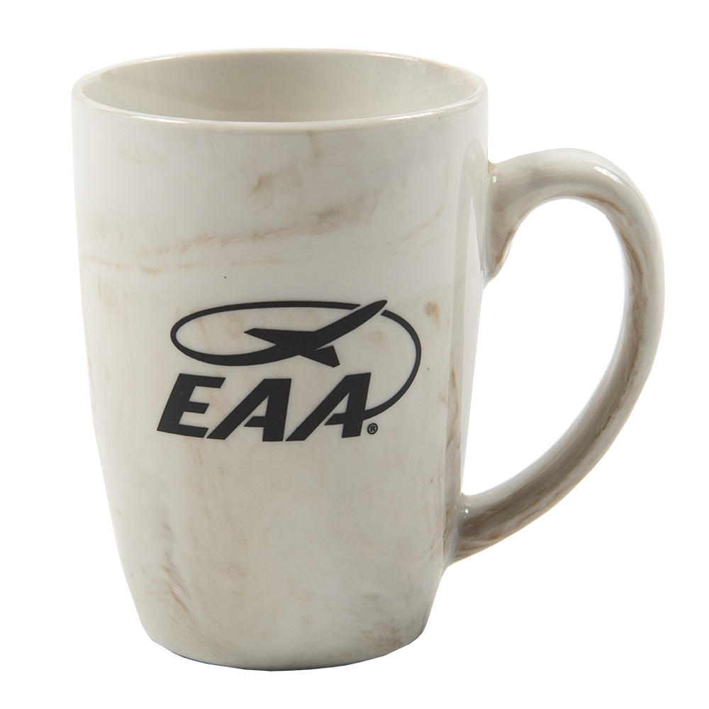 EAA Brown Marble Ceramic Mug, 16oz – Shop EAA Merchandise