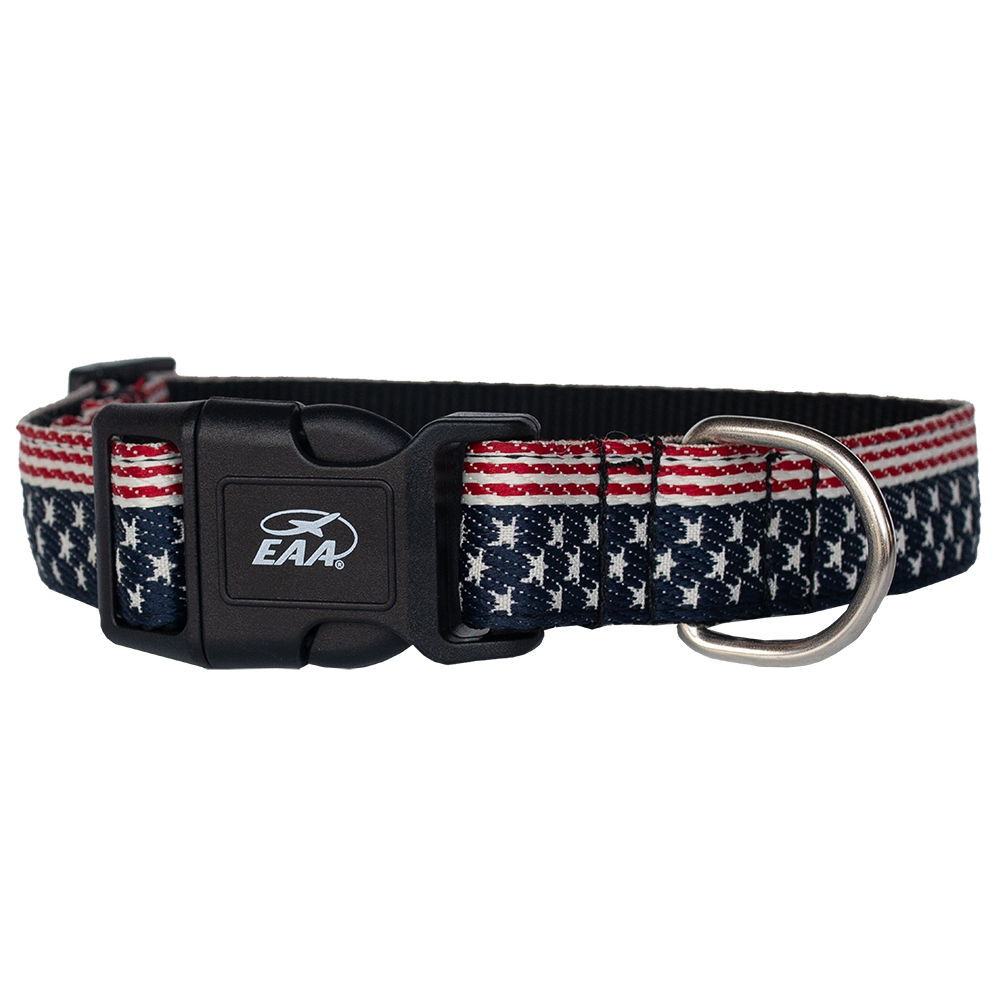 EAA American Flag Dog Collar – Shop EAA Merchandise