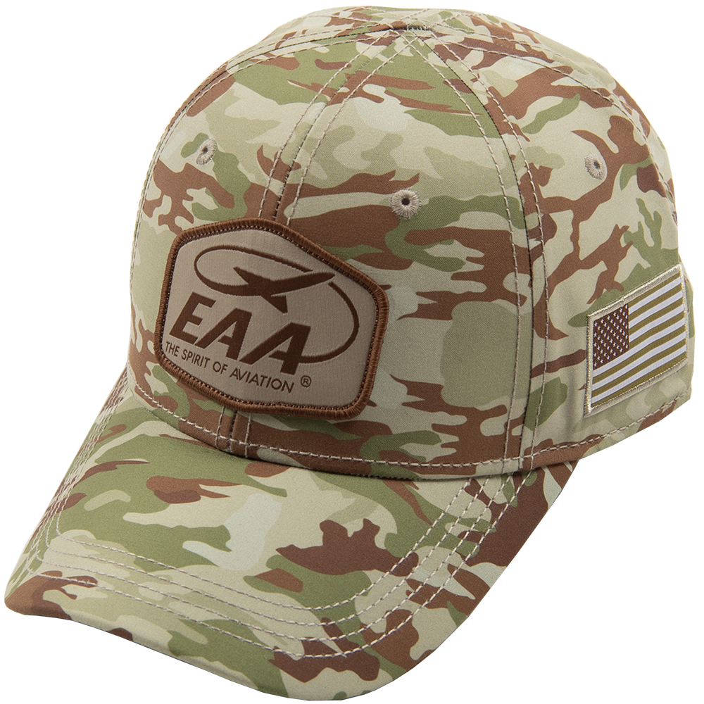 EAA Spirit of Aviation Camo Cap – Shop EAA Merchandise