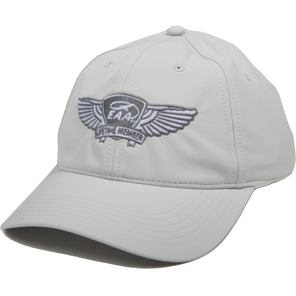 EAA Lifetime Member Stone Grey Unstructured Cap – Shop EAA Merchandise