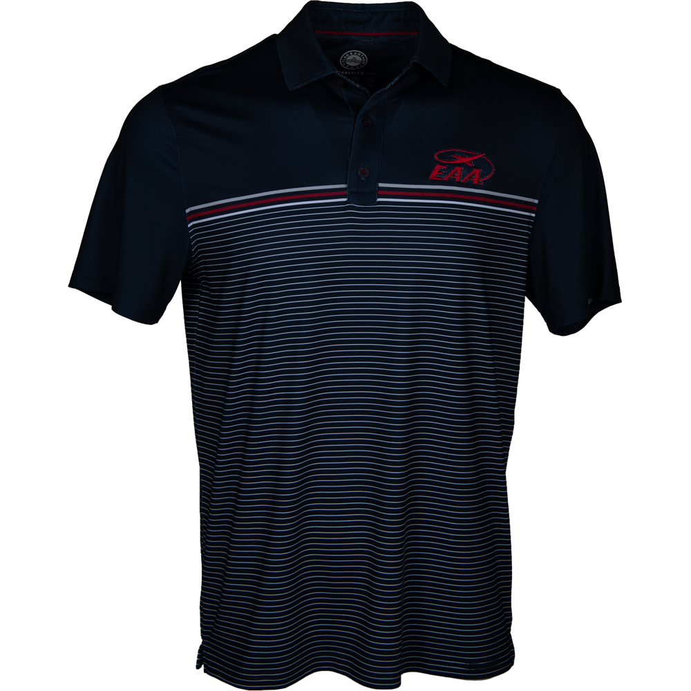 EAA Block Stripe Flag & Anthem Polo – Shop EAA Merchandise