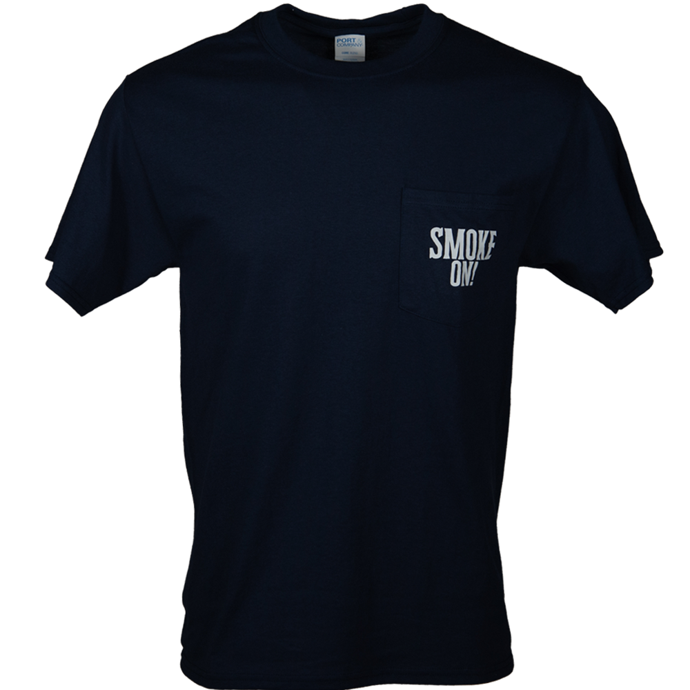 EAA Titan Navy Smoke On T-Shirt – Shop EAA Merchandise