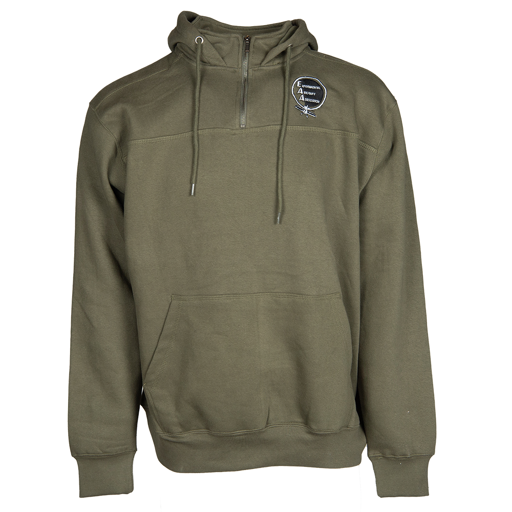 EAA Hooded Quarter Zip Heritage Sweatshirt – Shop EAA Merchandise