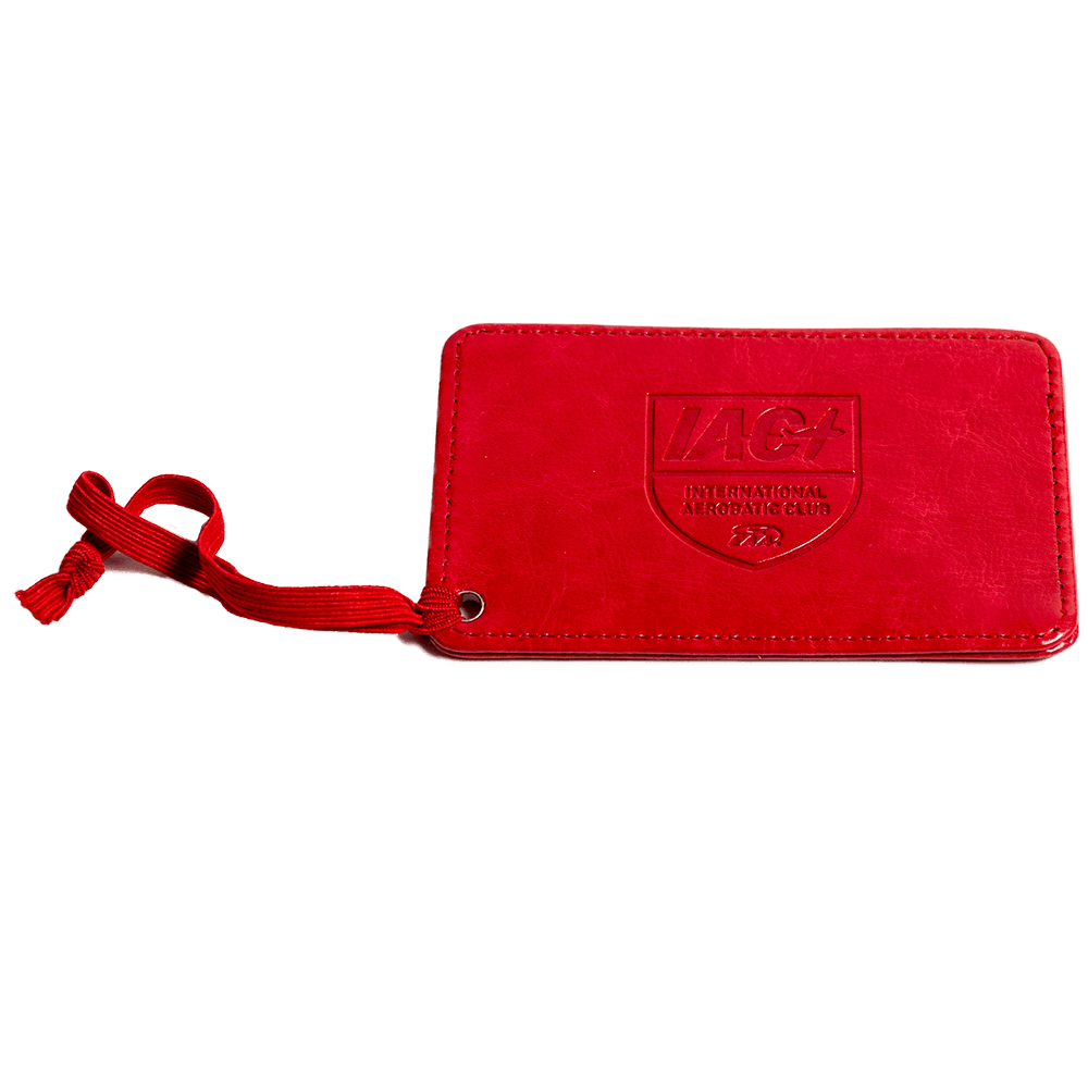 IAC Embossed Luggage Tag – Shop EAA Merchandise