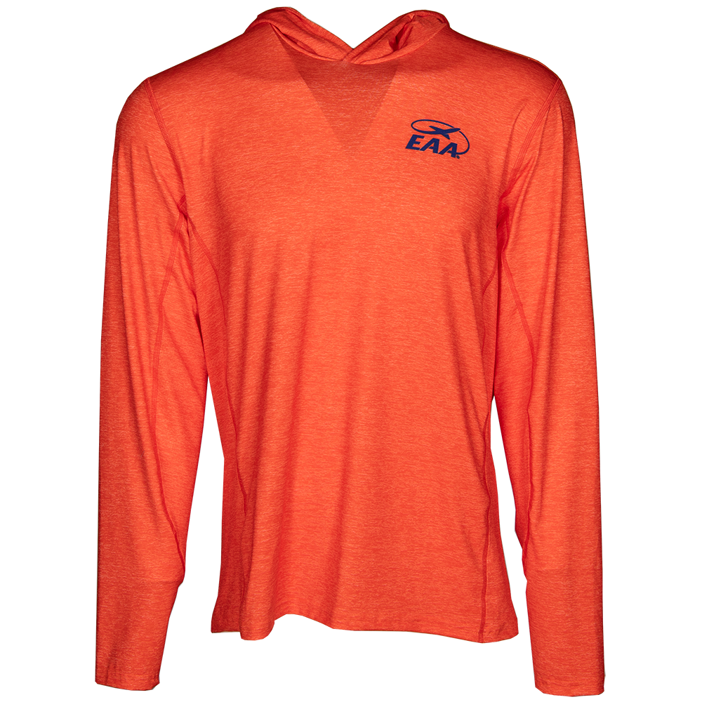 EAA Performance Hooded Long-Sleeve Shirt – Shop EAA Merchandise