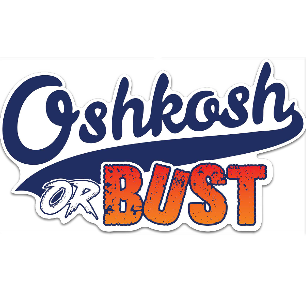 EAA 'Oshkosh or Bust!' Decal – Shop EAA Merchandise