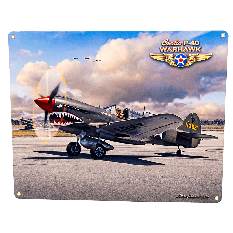 Sign P-40 Warhawk-WB LGB868 – Shop EAA Merchandise
