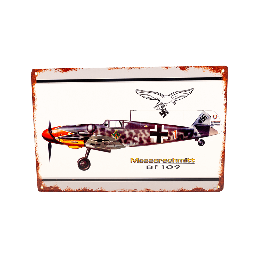 Sign BF-109 Messerschmitt - WB – Shop EAA Merchandise