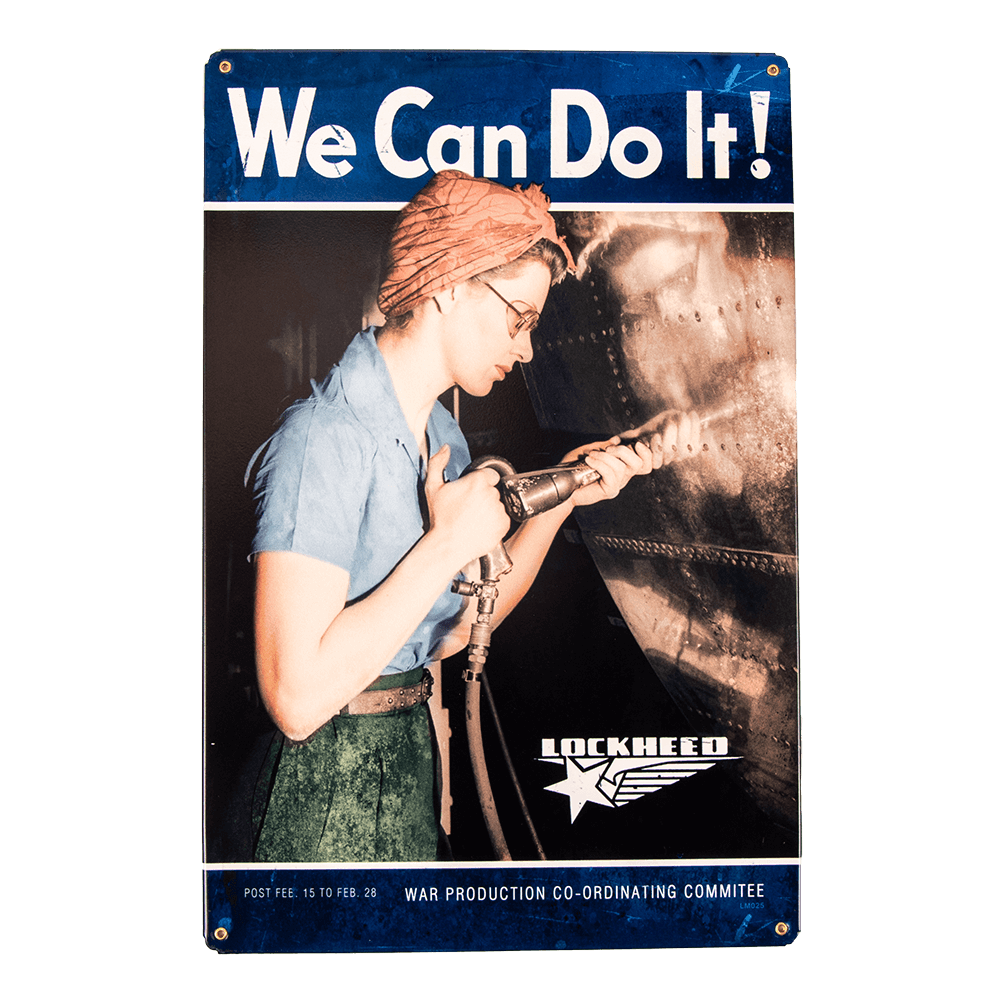 Sign Rosie Lockheed Martin WB – Shop EAA Merchandise