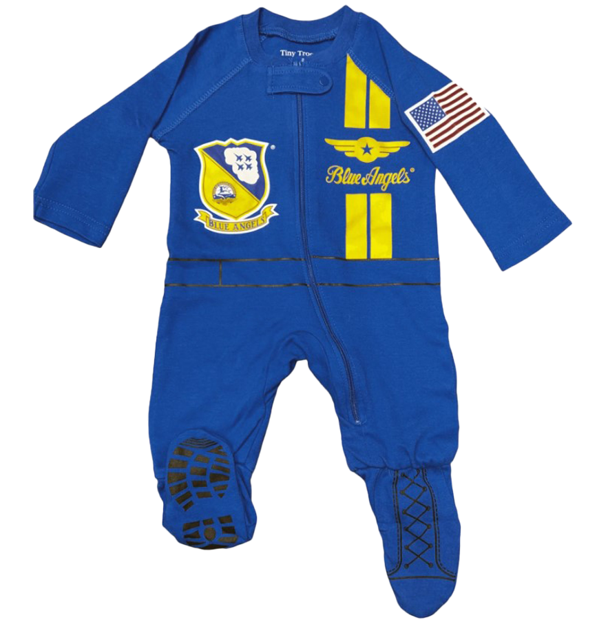 Blue Angels Flight Suit Baby Crawler, 9-12 Month – Shop EAA Merchandise