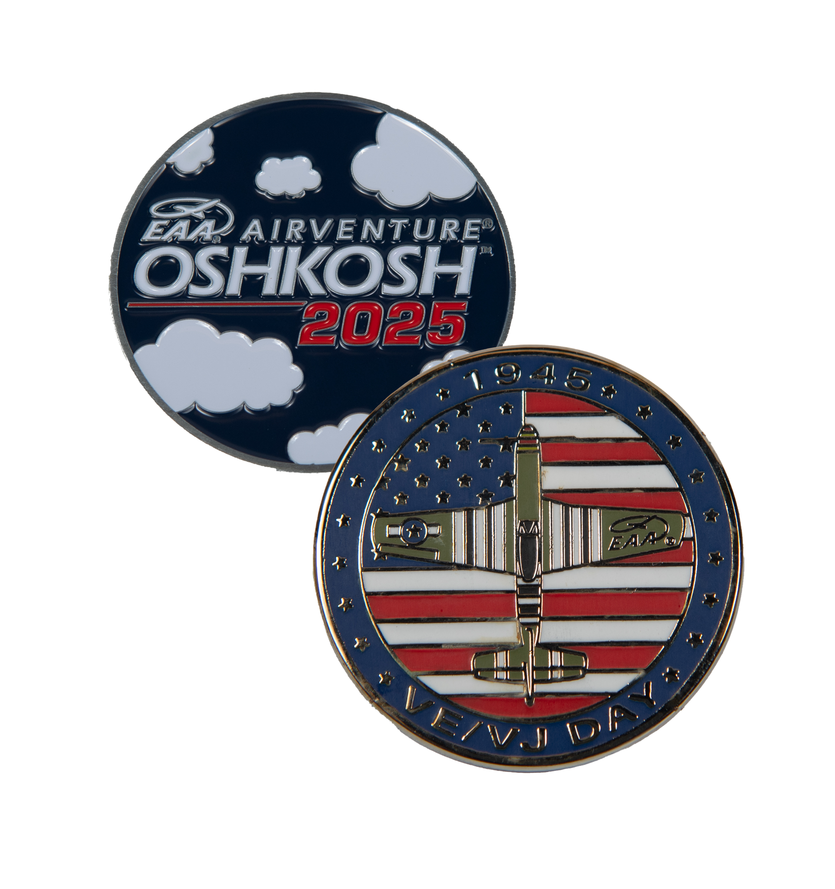 EAA AirVenture 2025 Challenge Coin – Shop EAA Merchandise