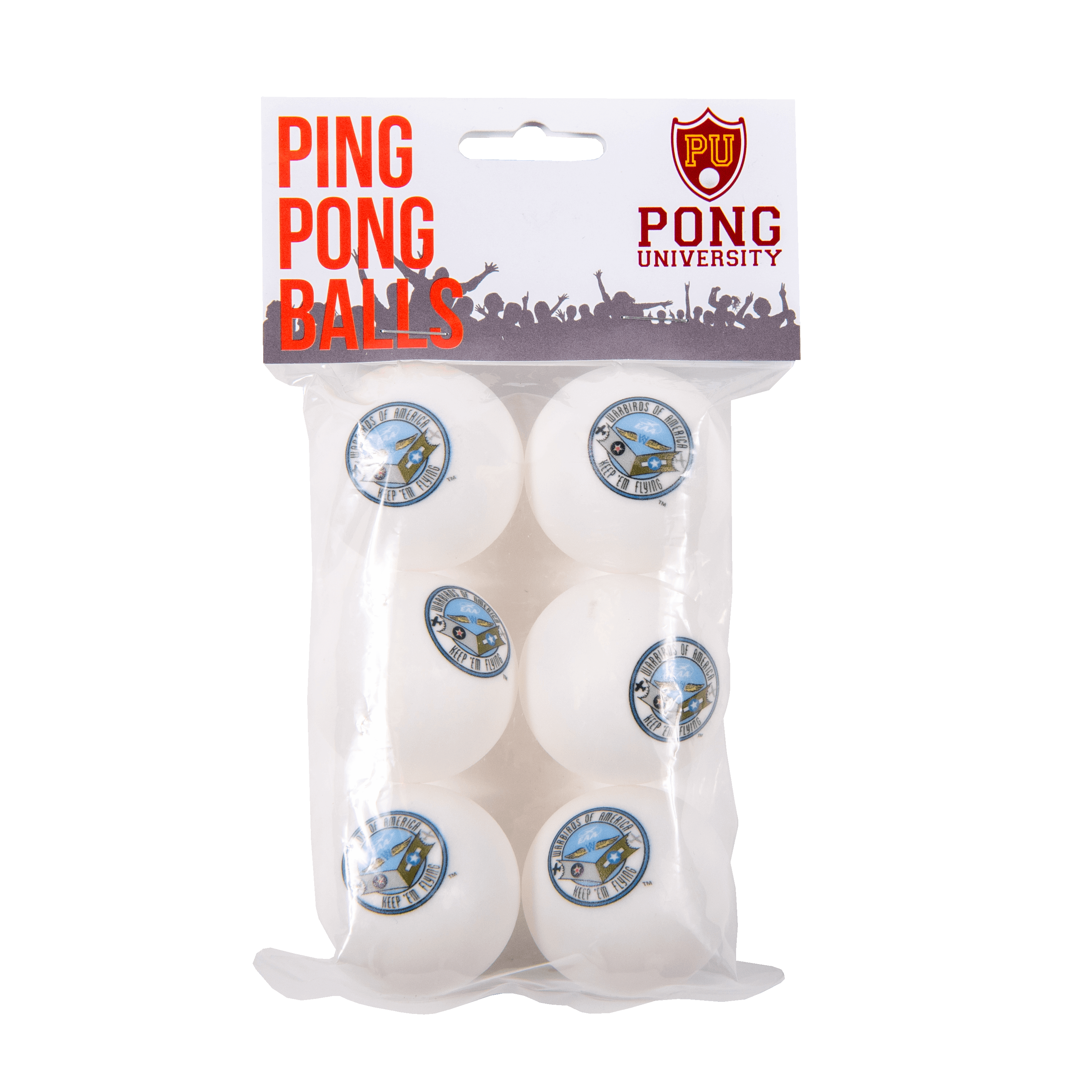 Games Ping Pong Balls Round Logo – Shop EAA Merchandise