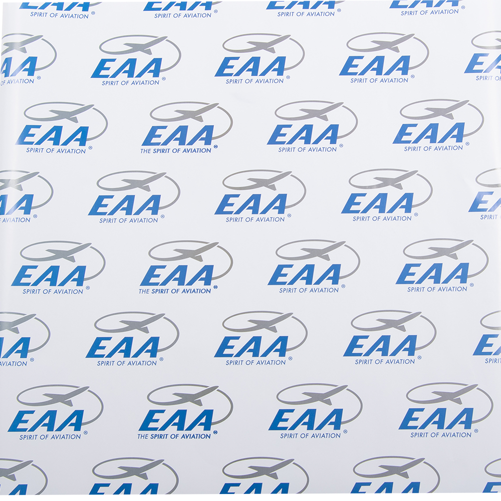 EAA The Spirit of Aviation Wrapping Paper, 20"x20" – Shop EAA Merchandise
