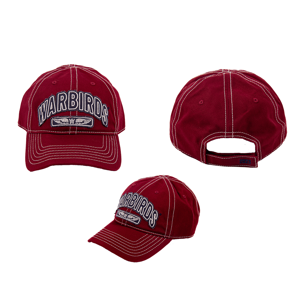 Cap Garnet/Chino Warbirds 2023 - WB – Shop EAA Merchandise