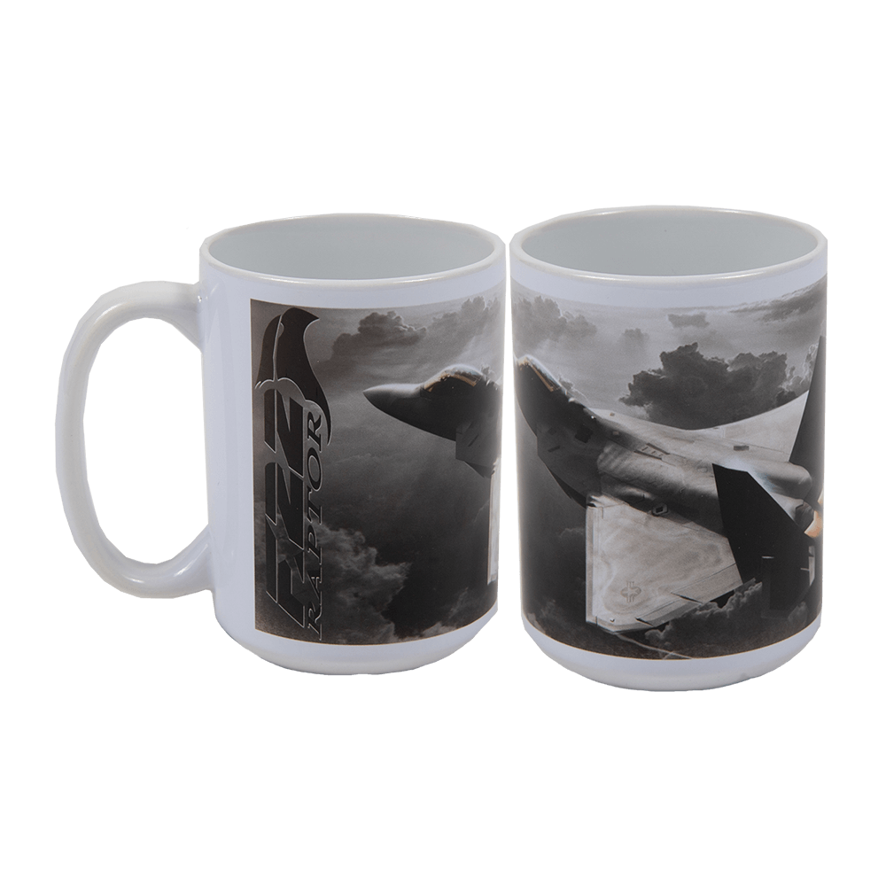 Mug F-22 Raptor Ceramic-WB – Shop EAA Merchandise
