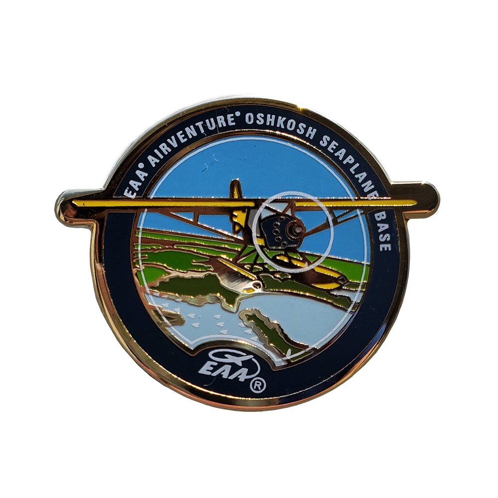 EAA AirVenture Oshkosh Seaplane Base Pin – Shop EAA Merchandise