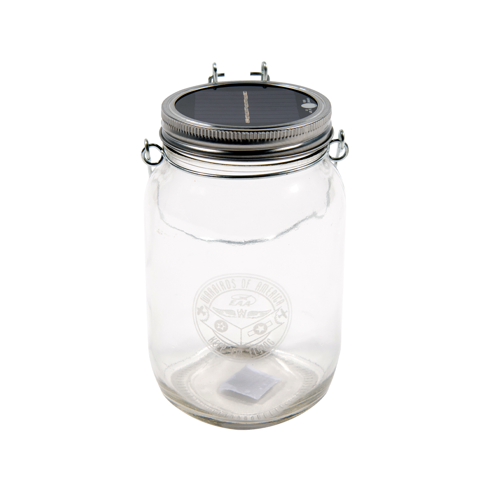 Solar Panel Mason Jar – Shop EAA Merchandise