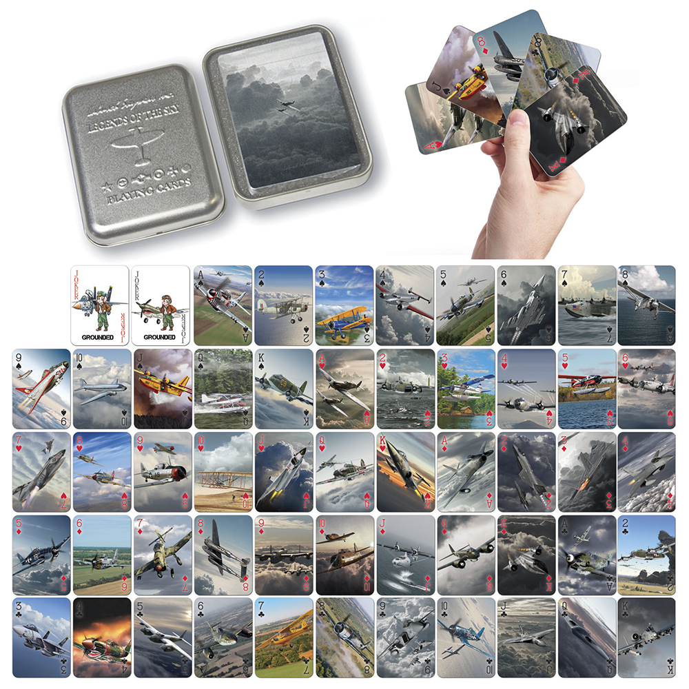 Legends of the Sky Playing Cards – Shop EAA Merchandise