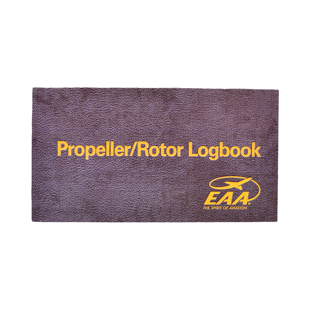 EAA Propeller/Rotor Logbook – Shop EAA Merchandise