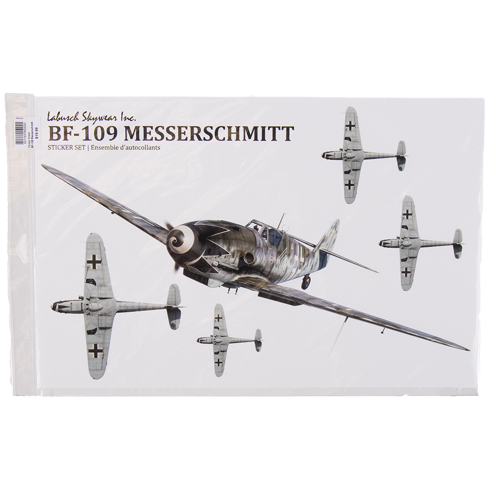 BF-109 Messerschmitt Sticker Sheet – Shop EAA Merchandise