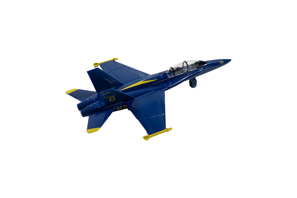 F-18 Blue Angel Die Cast Pullback Toy – Shop EAA Merchandise