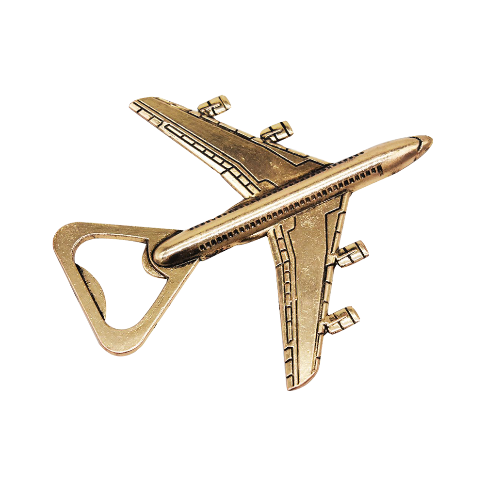Gold Passenger Plane Bottle Opener – Shop EAA Merchandise