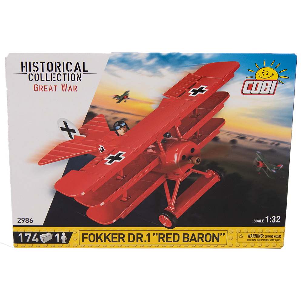 Cobi Fokker DR. 1 Red Baron Model – Shop EAA Merchandise