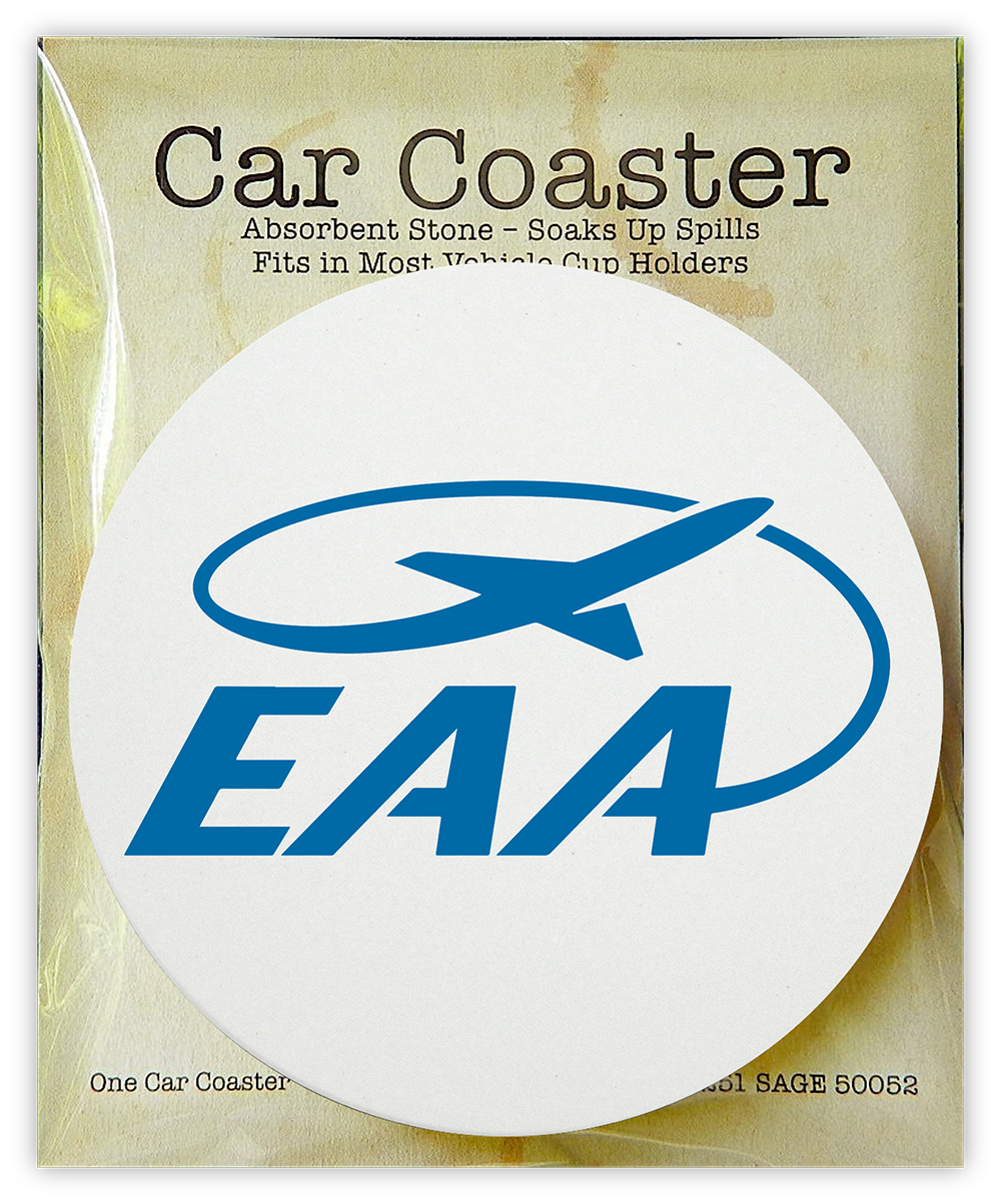 Coaster - Car - EAA Logo – Shop EAA Merchandise