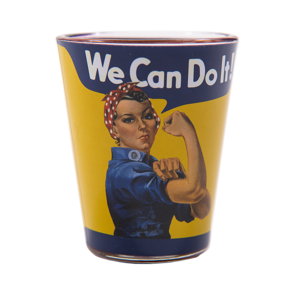Rosie The Riveter Shot Glass – Shop EAA Merchandise