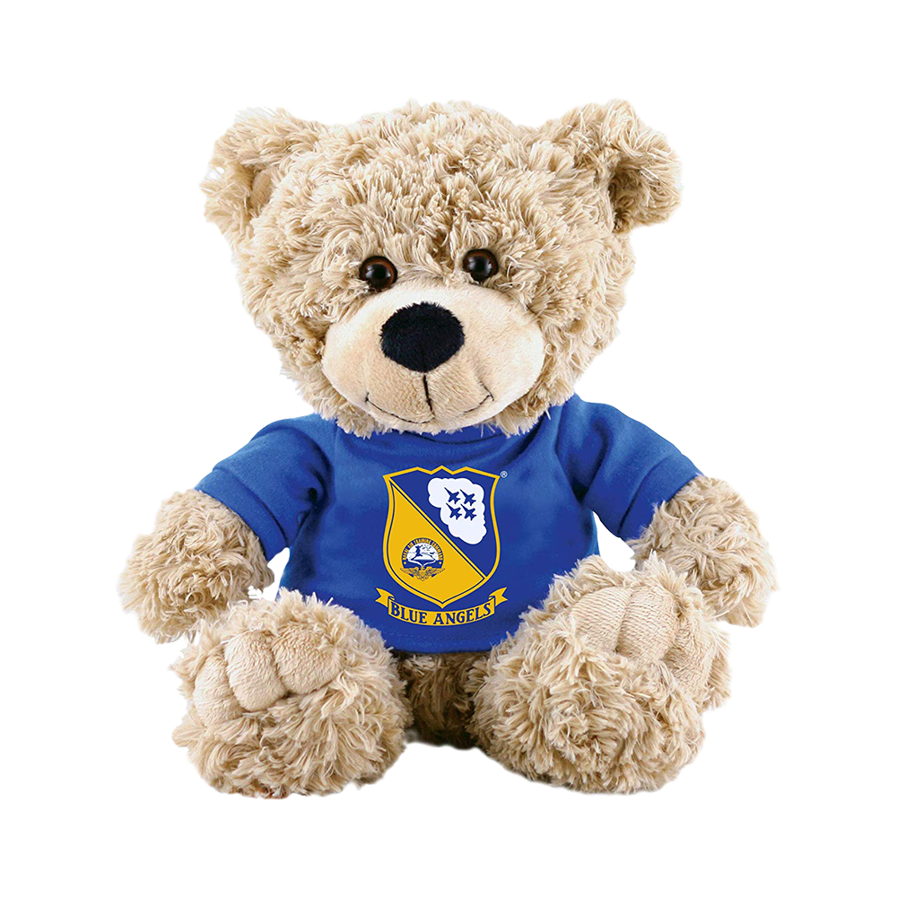 Blue Angels Blonde Teddy Bear – Shop EAA Merchandise