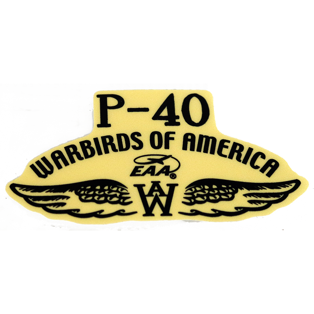 P-40 Sticker – Shop EAA Merchandise