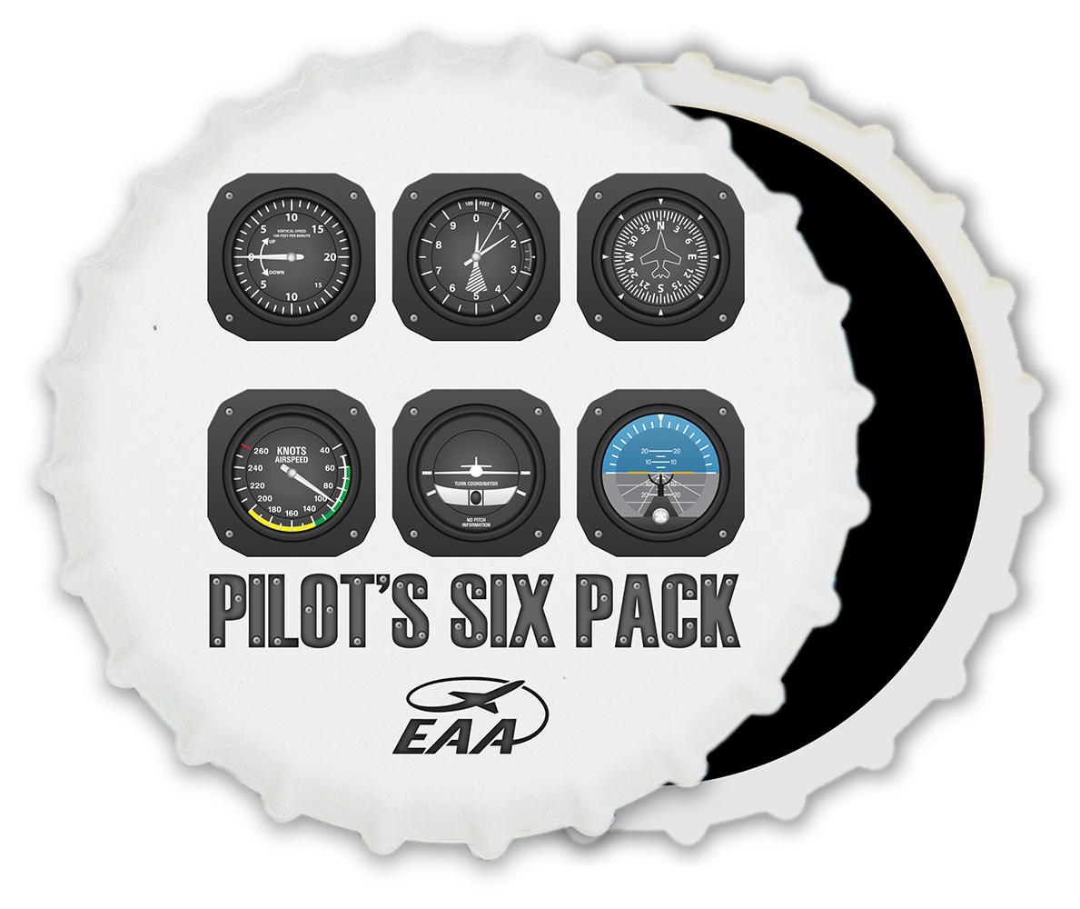 Magnet - Pilot Six Pack – Shop EAA Merchandise