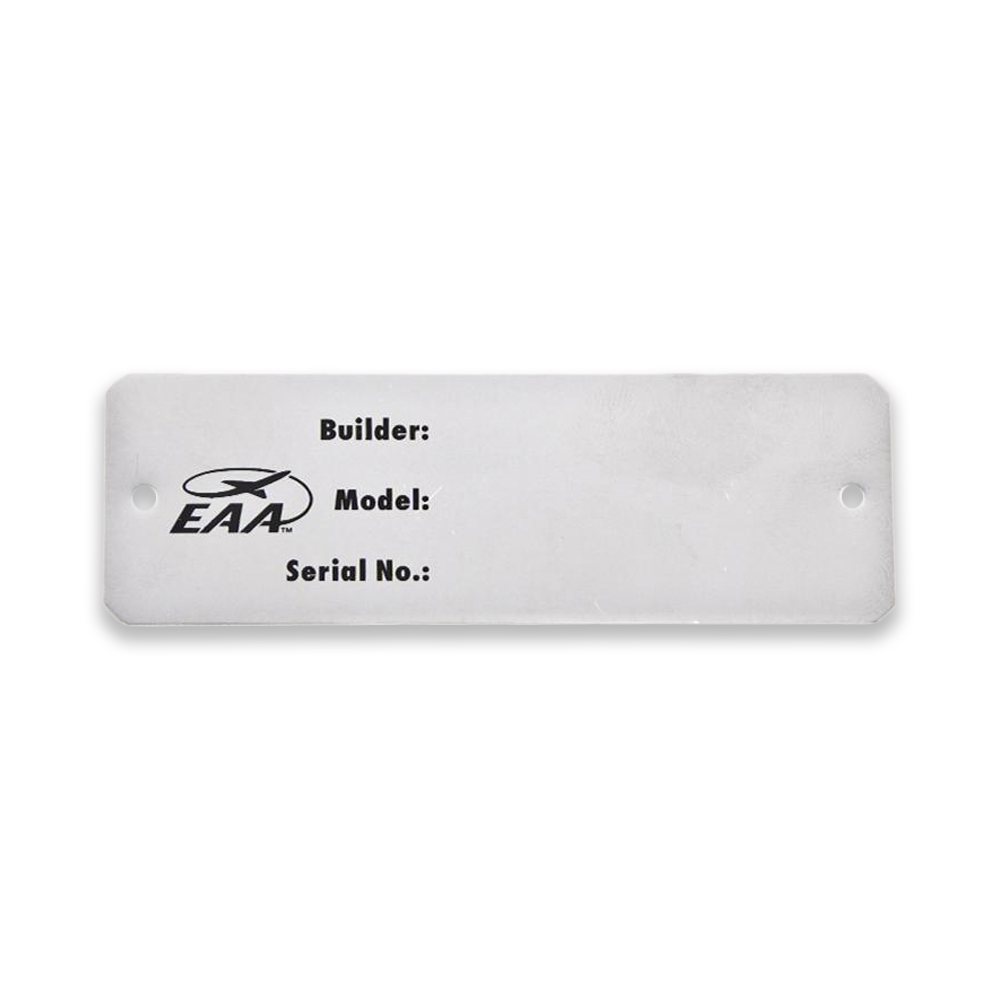 EAA Amateur Built Data Plate – Shop EAA Merchandise